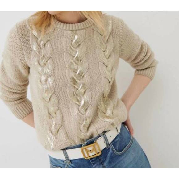 MARELLA | Sweaters | New Marella Felino Sweater In Beige | Poshmark